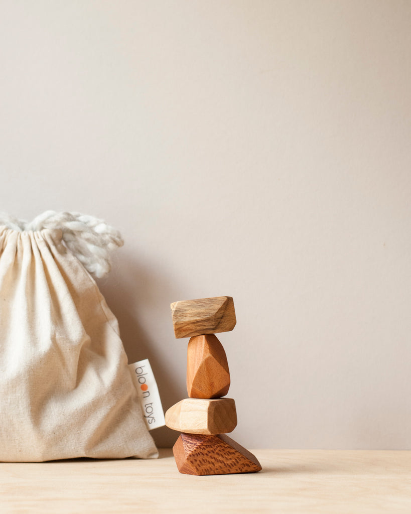 Zen Balancing Blocks | Wooden Blocks inspired by Tumi Ishi - Bloon Toys ...
